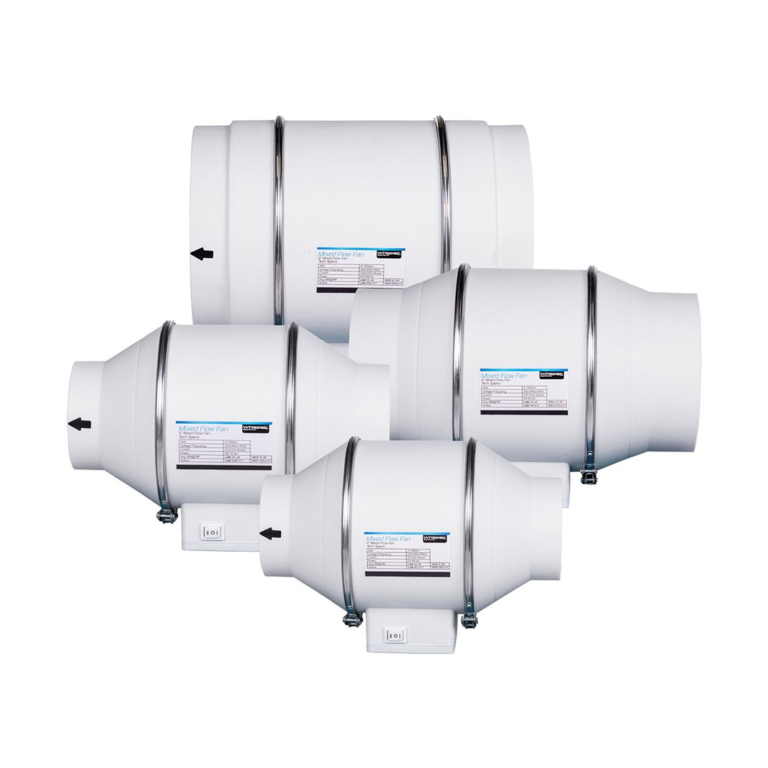WhispAir Mixed Flow Fans - Max Hydro